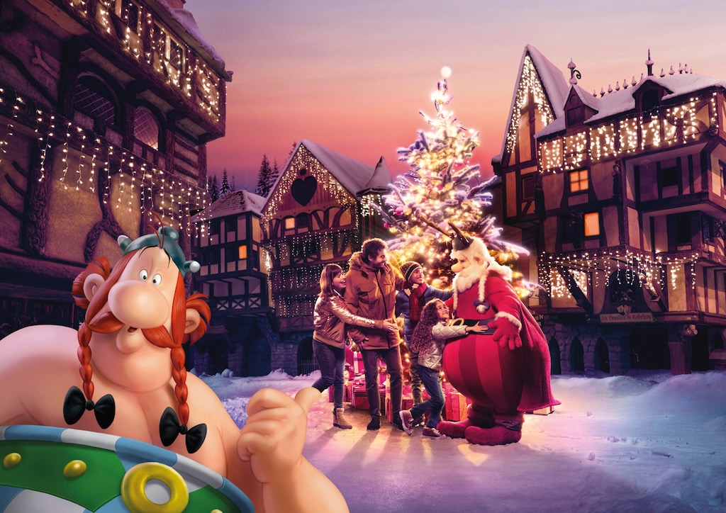 El Parque Astérix estrena desfile navideño galo • Rutaenfamilia.com